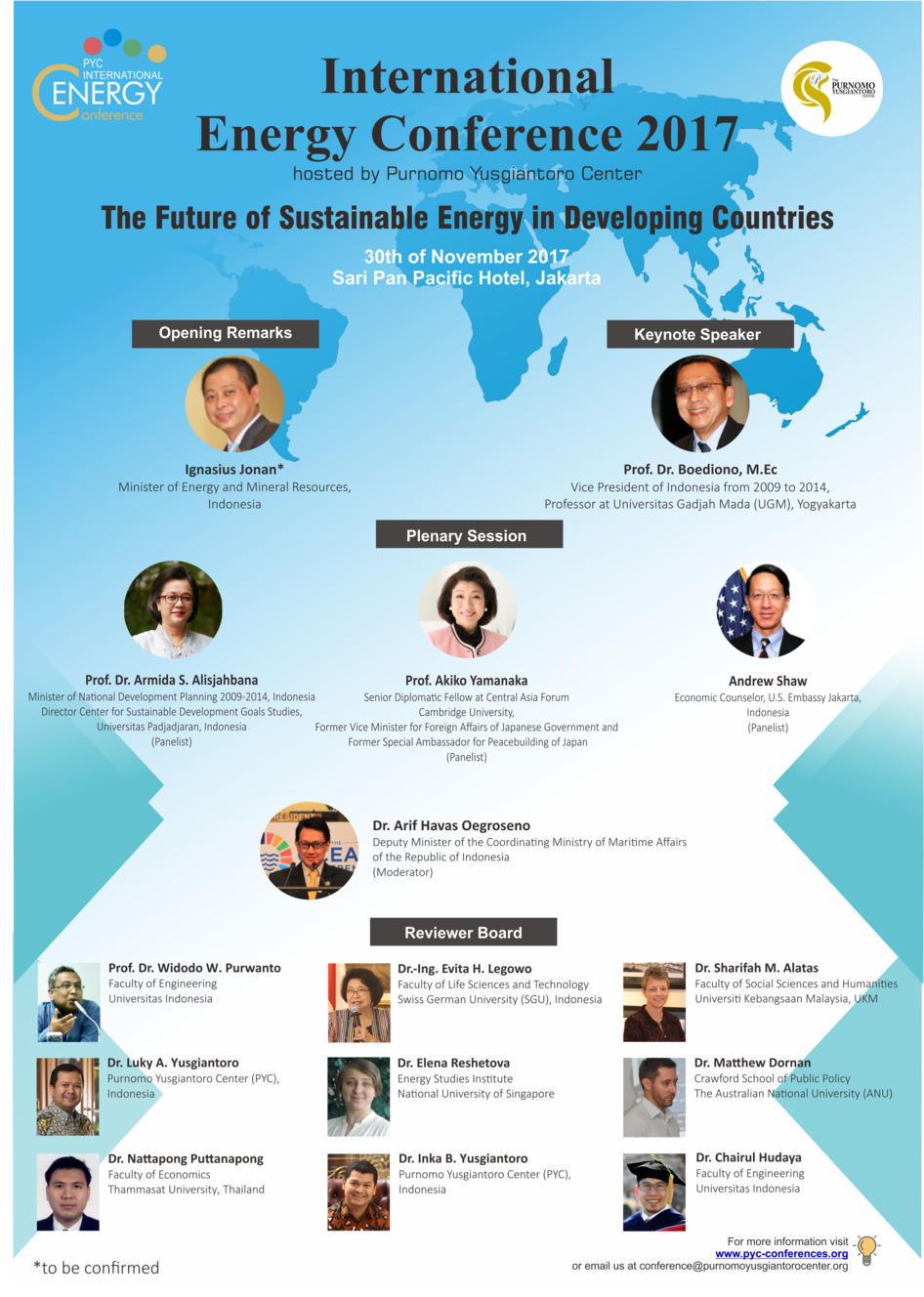Invitation: Call for Papers & Competitions - PYC International Energy ...